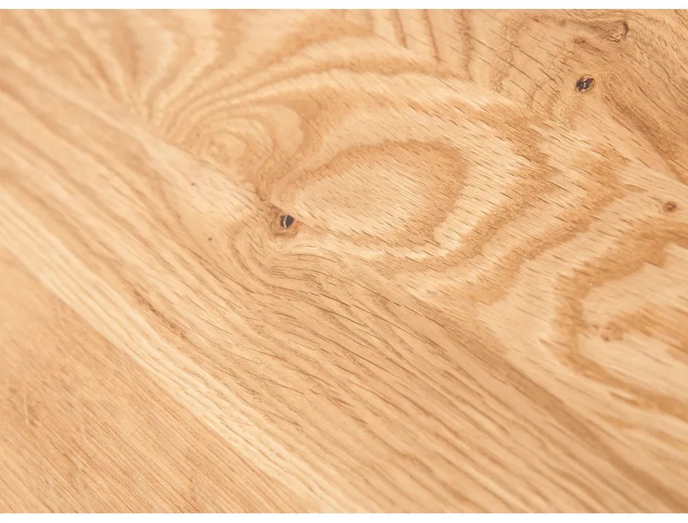 Massive home | Konferenční stolek kulatý, dub, barva přírodní dub, kolekce Orbetello, rozměr 50 cm