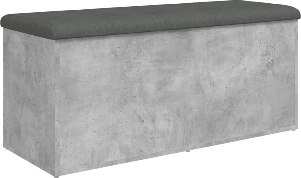 vidaXL Úložná lavice 102 x 42 x 45 cm kompozitní dřevo [835055] Barva: kouřový dub