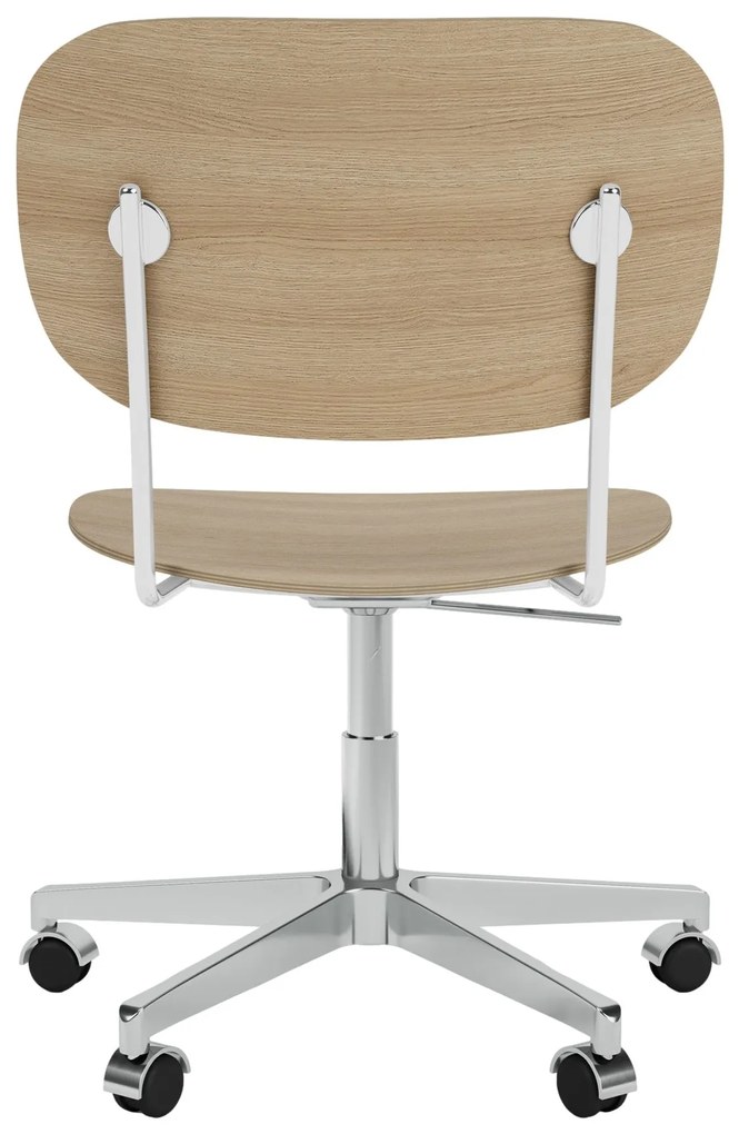 AUDO (MENU) Kancelářská židle Co Task Chair, Chrome / Natural Oak