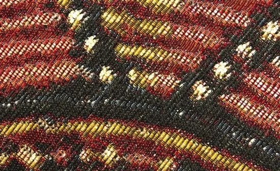 Oriental Weavers, Kusový koberec Zoya 418 X kruh – na ven i na doma, 160x160 (průměr) kruh, červená, chodba / předsíň
