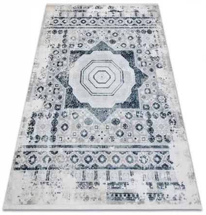 Dywany Luszczow Kusový koberec moderní DUKE 51542 krémová / modrá Rozměr koberce: 120 x 170 cm