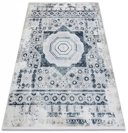 Dywany Luszczow Kusový koberec moderní DUKE 51542 krémová / modrá Rozměr koberce: 160 x 220 cm