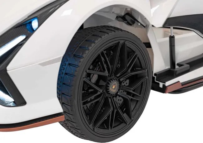 Elektrické autíčko Lamborghini SIAN bílé