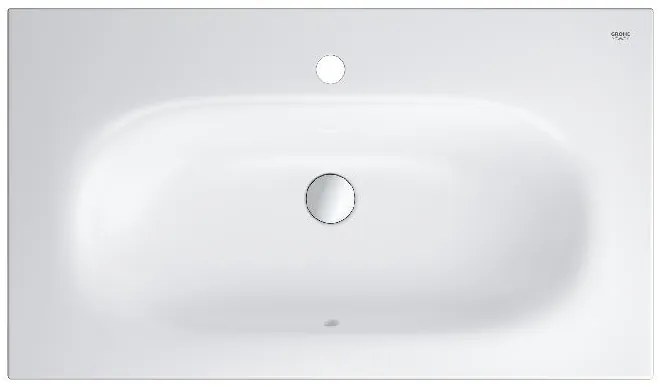 Grohe Essence - Umyvadlo s přepadem 800x460 mm, PureGuard, alpská bílá 3956700H