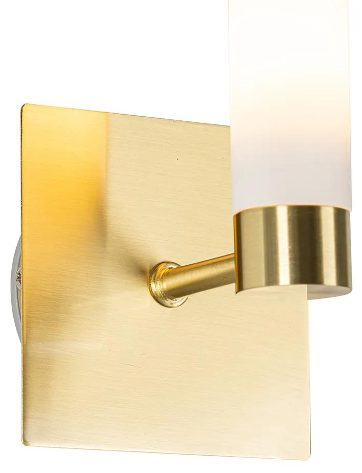 Moderní koupelnové nástěnné svítidlo mosaz IP44 - Vana
