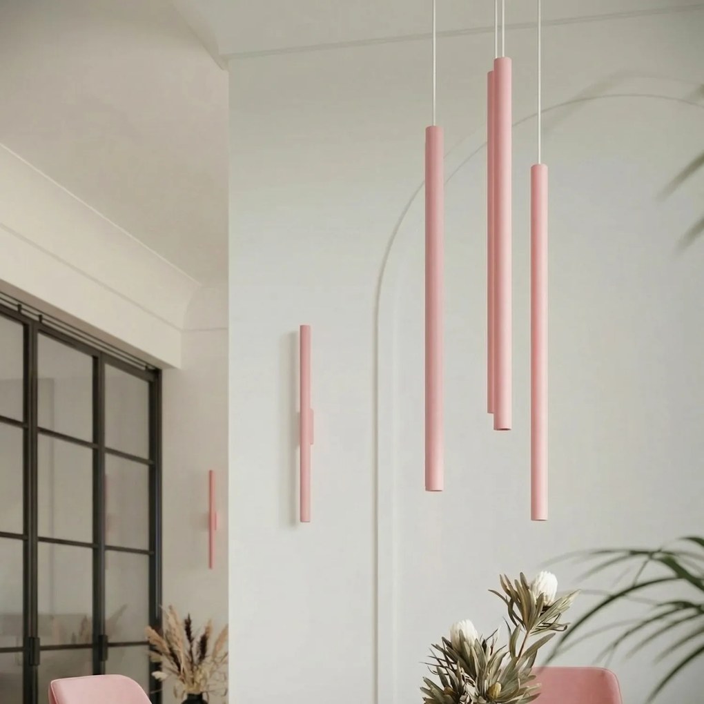 Sollux Lighting Nástěnné svítidlo PASTELO 2 růžové