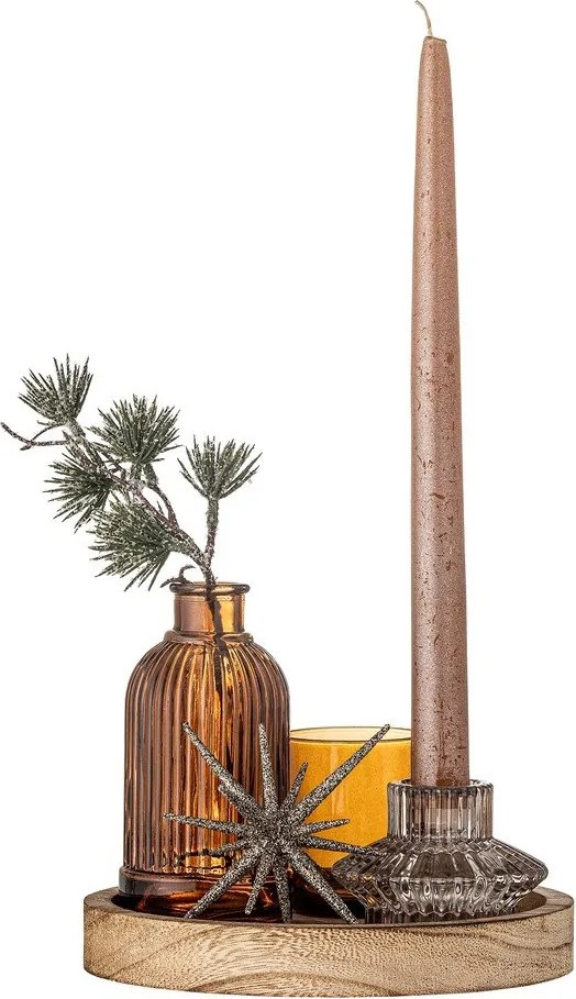 Skleněný svícen Sanga – Bloomingville