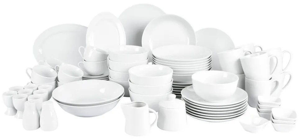 XXXLutz KOMBINOVANÁ SOUPRAVA, porcelán Homeware - Kolekce nádobí - 0071360534