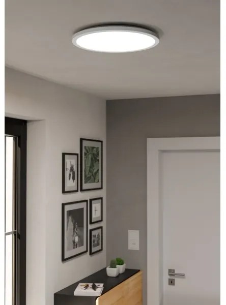 Eglo 901472 -LED RGBW St. koupel. svítidlo ROVITO 18,5W/230V pr.38,9cm IP44 bílá