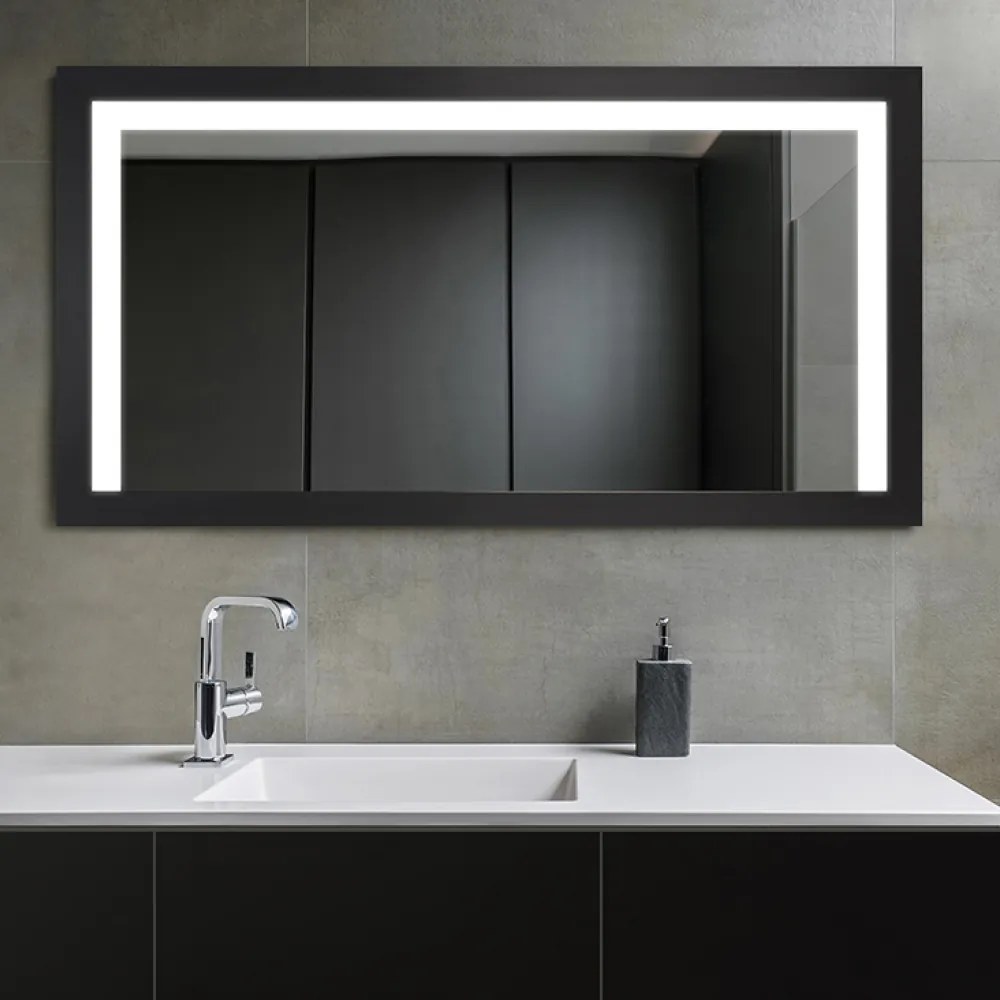 Zrcadlo Wood LED Niki typ C Rozměr: 53 x 63 cm
