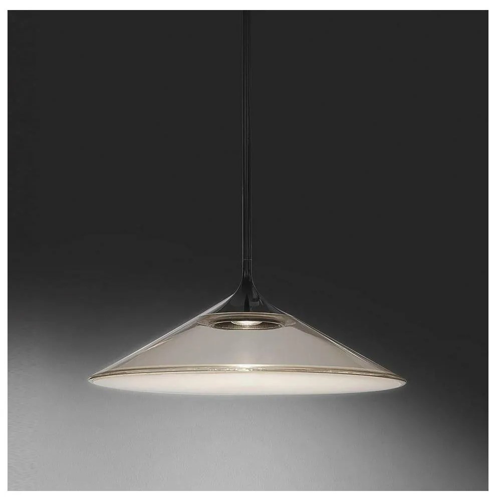 Artemide 0352030A-LED Stm. lustr na lanku ORSA LED/20W/230V 3000K pr. 24,5 cm