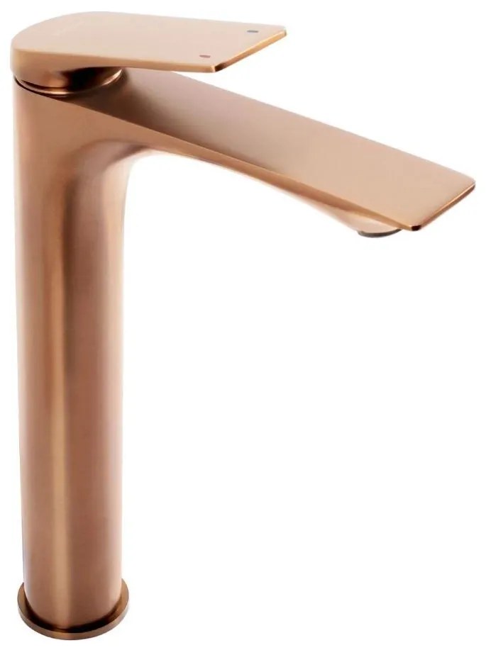 REA-B0493 - Umyvadlová baterie AVALON 30 cm kartáčovaná měď REA-B0493