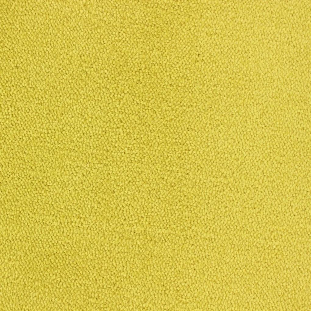 Luxusní koberec Edel Twister 113 - žlutý - 4m