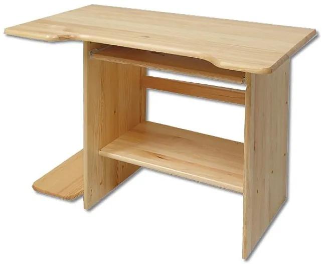 Malý borovicový psací / počítačový stůl Jalo, masiv borovice, 105x75x55 cm