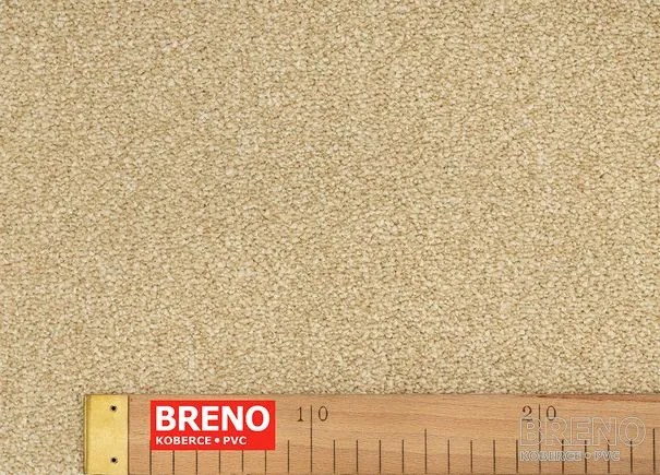 Breno Metrážový koberec MANILLA 72 béžový, šíře 400 cm, Béžová