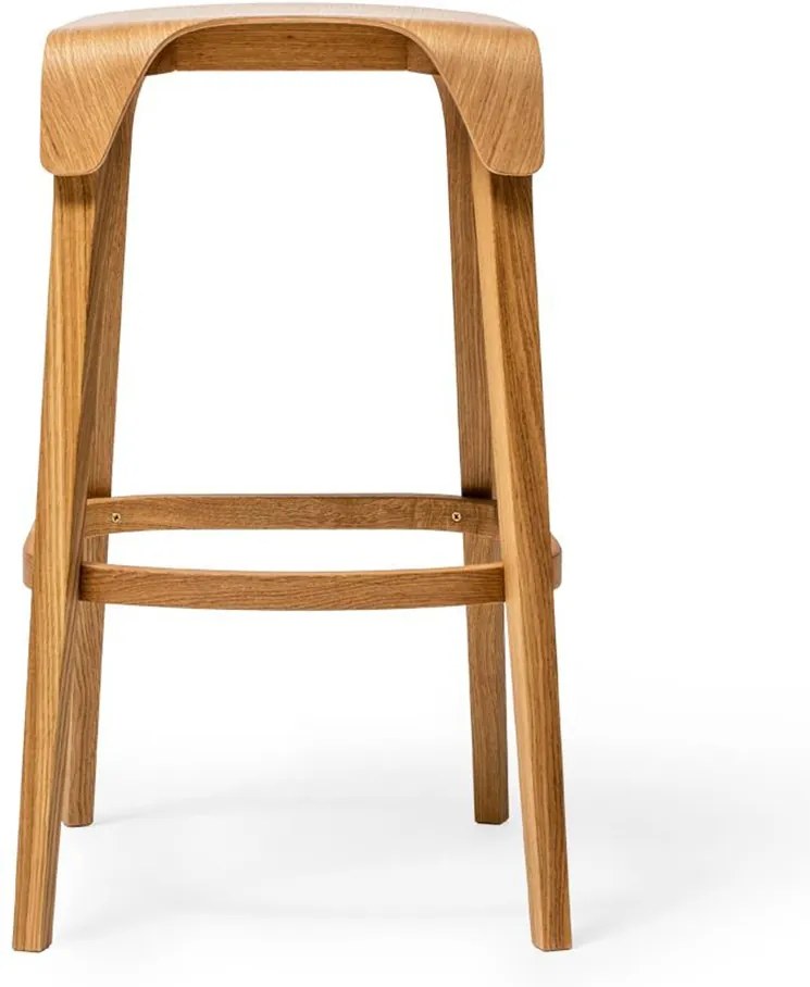 Ton designové barové židle Leaf - 76 cm