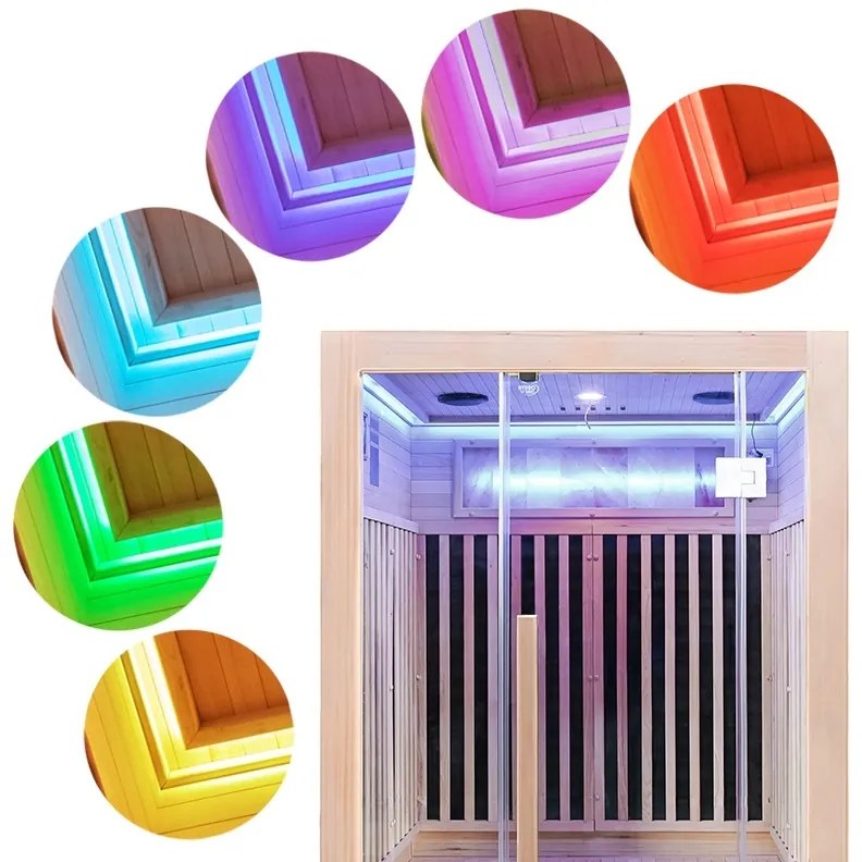 BPS-koupelny Infrasauna Relax HYD-6710 120x105, 2-3 osoby