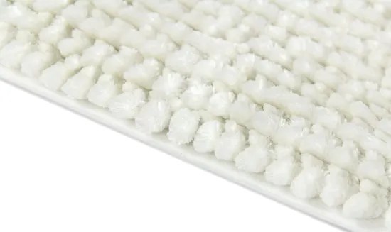 BO-MA, Koupelnová předložka Ella micro bílá, 50x80, bílá, koupelna