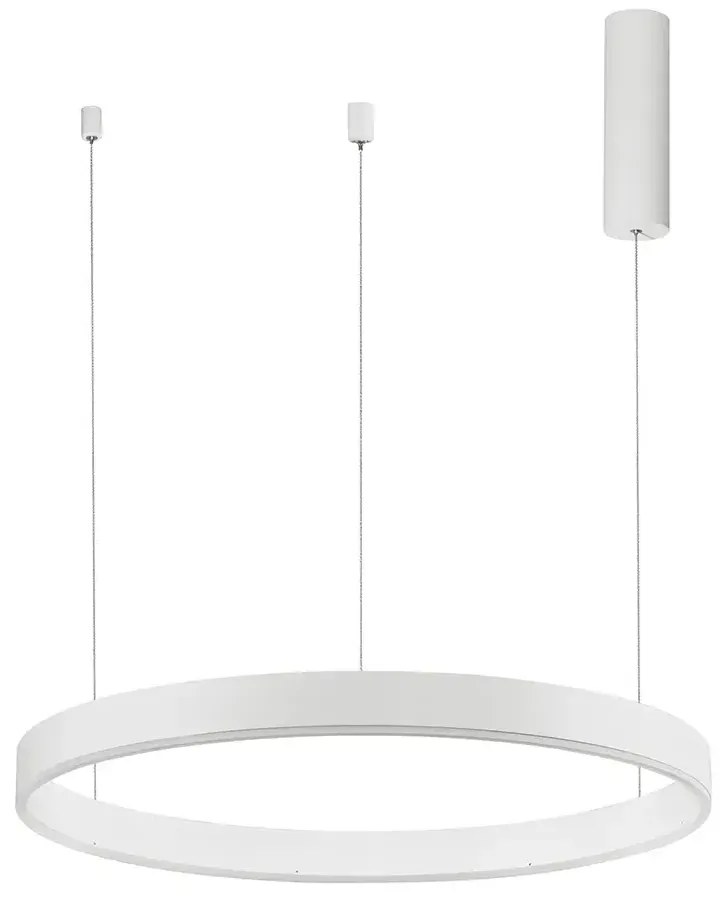 LED lustr Motif 60 bílé stmívatelné