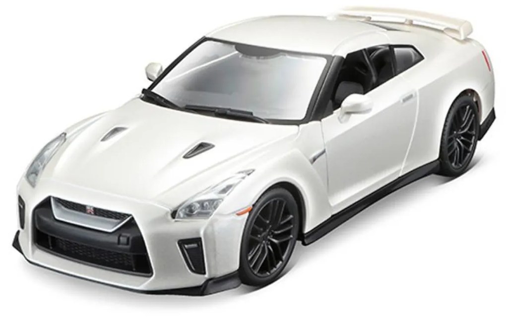 Bburago nissan gtr white 1:24