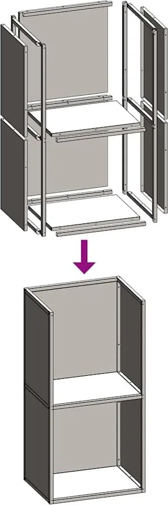 vidaXL Stojan na palivové dřevo Ocel válcovaná za studena [864187] Barva: Černá