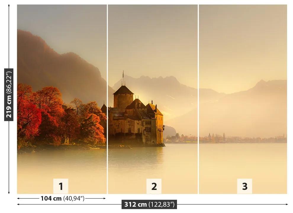 Fototapeta Montreux hrad 104x70