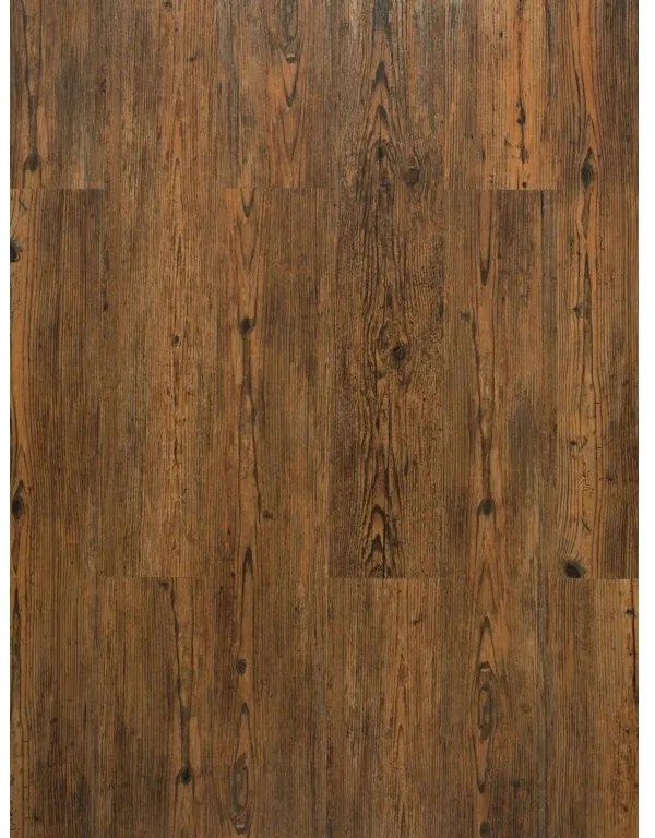 Tajima, Vinylová podlaha lepená Tajima Classic Ambiente 3309 hnědá, 1219,2 x 177,8 mm