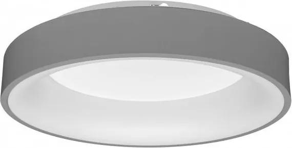Stropní LED osvětlení NEST, 40W, teplá bílá-studená bílá, kulaté, 45cm,  šedé Ecolite NEST WMKL01R-40W/LED-SED | BIANO