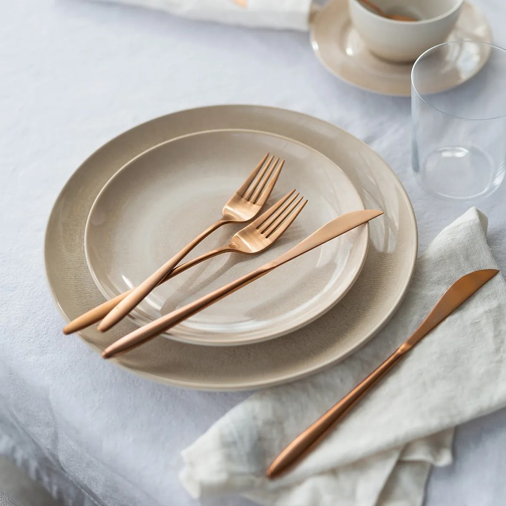 Příborový set 16 ks – Vivo PVD Rose Gold matný - 140302