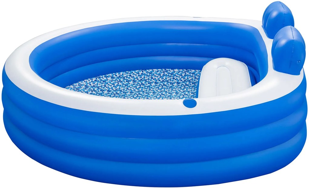 BESTWAY Splash Paradise Nafukovací bazén, 231 x 219 x 79 cm 54422