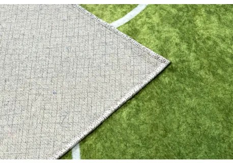 Dywany Luszczow Dětský kusový koberec JUNIOR 51307.803 pratelný  Hřiště, fotbal pro děti protiskluz, zelená Rozměr koberce: 80 x 150 cm
