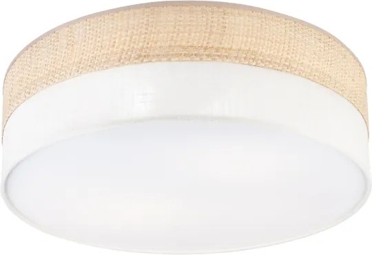 Stropní svítidlo SIRJA BOHO 2xE27/15W/230V pr. 45 cm béžová/krémová