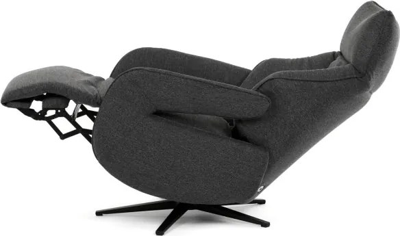 Polohovací křeslo šedé, elektrické TV-B3973 GREY2