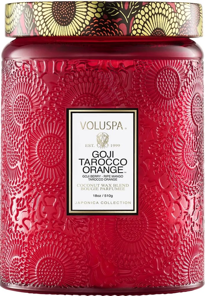 Voluspa svíčka Goji Tarocco Orange, 510 g