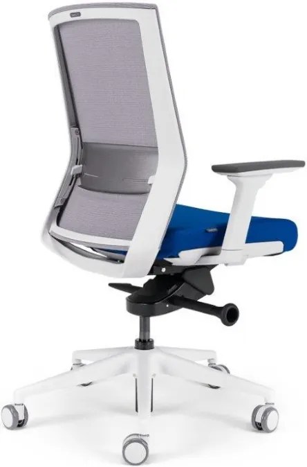 Kancelářská ergonomická židle BESTUHL S27 WHITE — více barev, snímatelný potah Černá