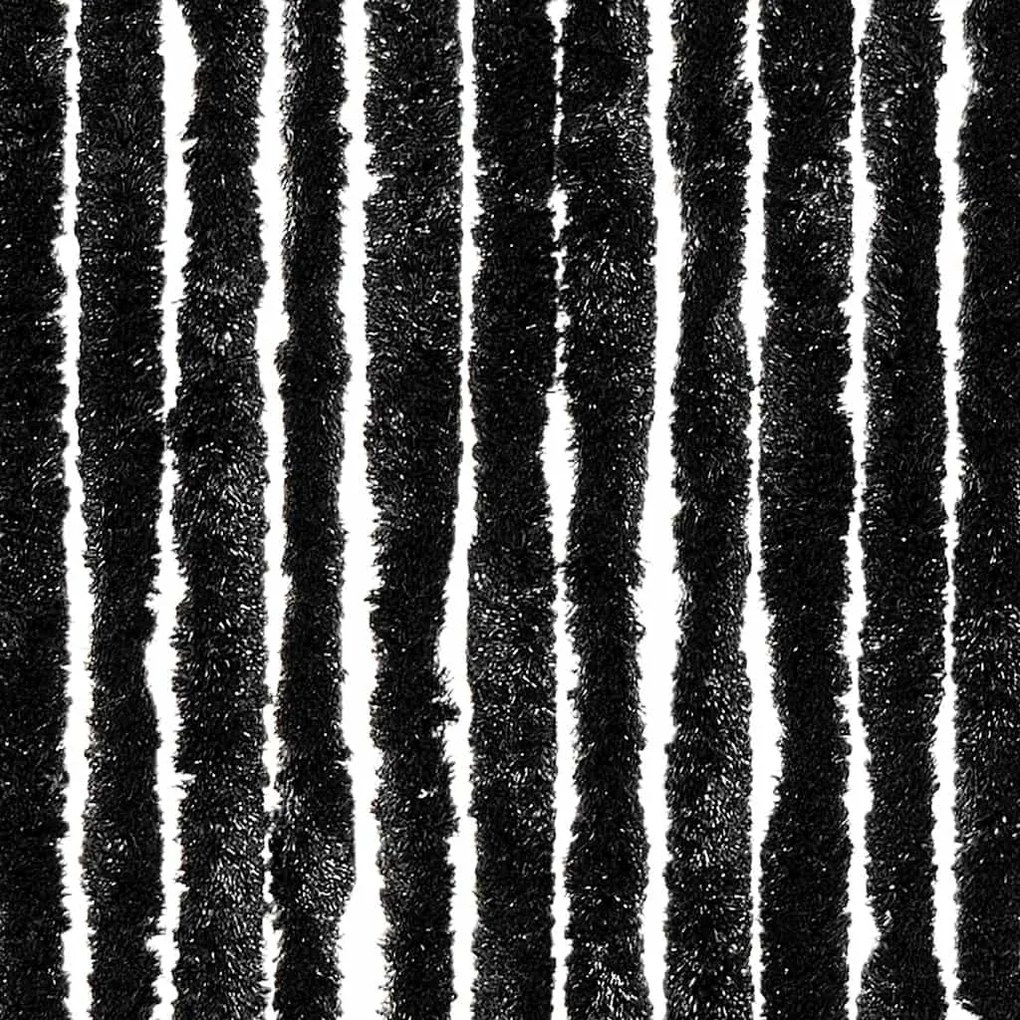 Závěs proti hmyzu antracitový 118 x 220 cm Chenille 315143