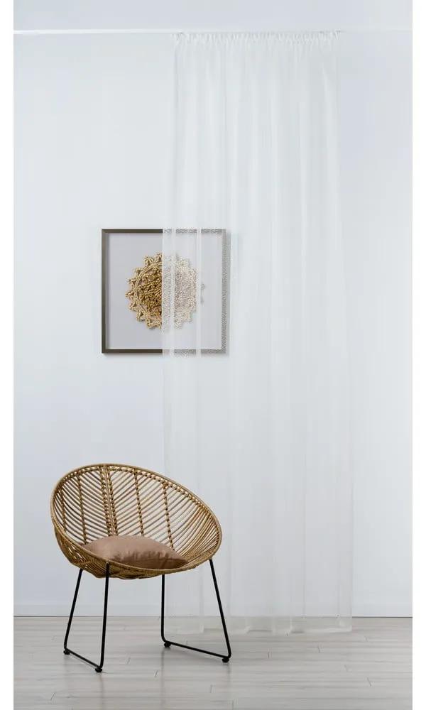 Béžová záclona 140x245 cm Tunis – Mendola Fabrics