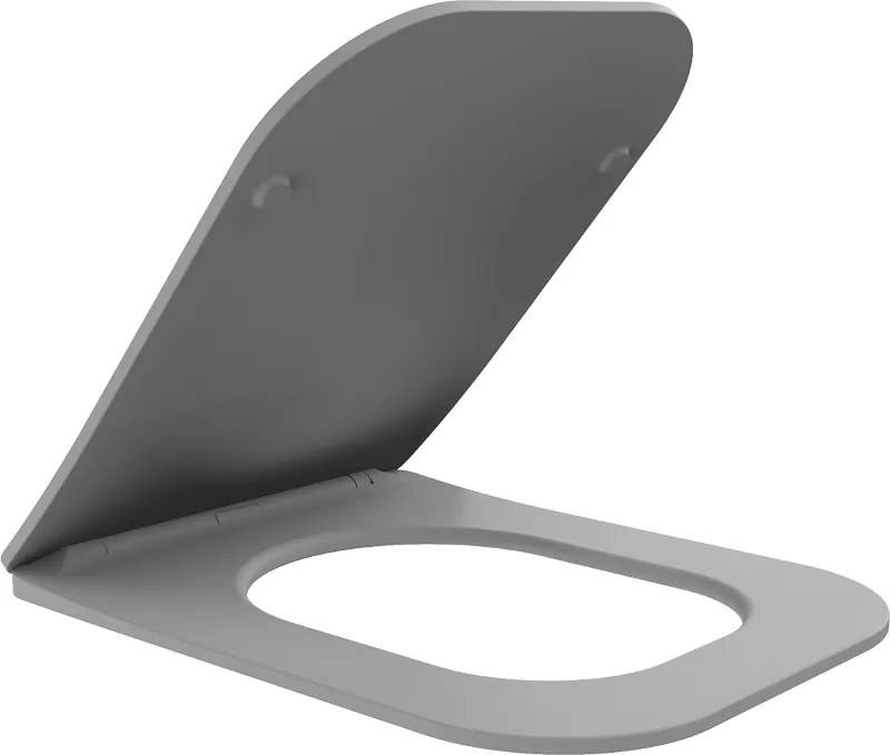 Mexen, Mexen Teo deska wolnoopadające slim, duroplast, szara jasna mat - 39840061