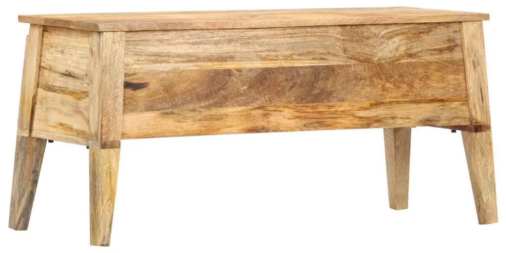 Úložný box 99 x 35 x 48 cm masivní mangovníkové dřevo 286462
