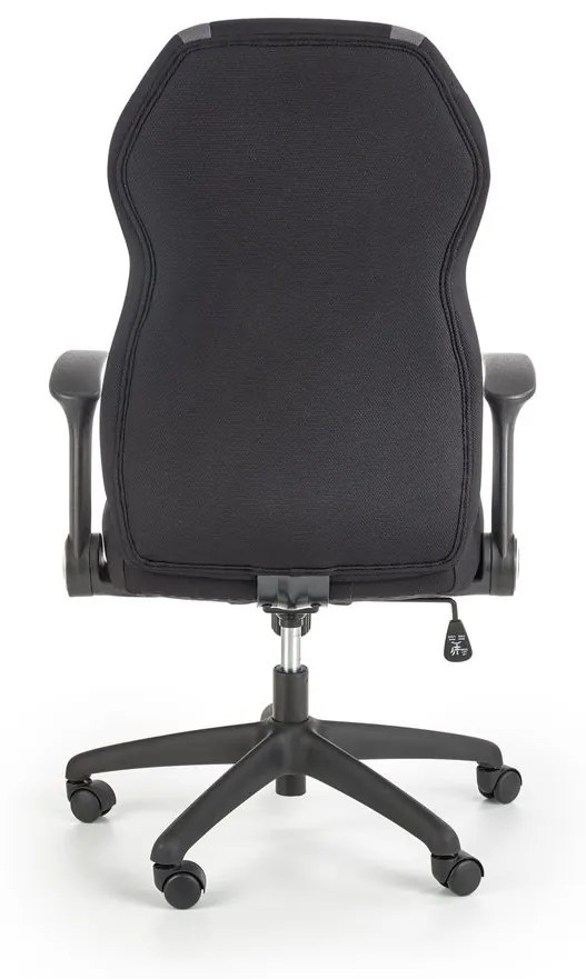 Halmar Herní židle Jofrey, černá/šedá
