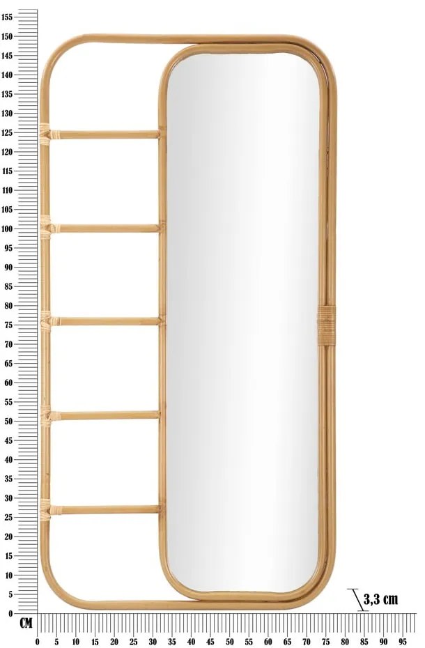 Stojací zrcadlo 77.5x151 cm Panama – Mauro Ferretti
