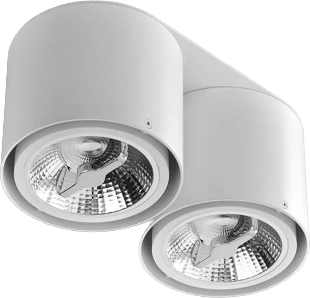 Výprodej Aquaform designová stropní svítidla Tuba 111 x 2 - lak bílý matný