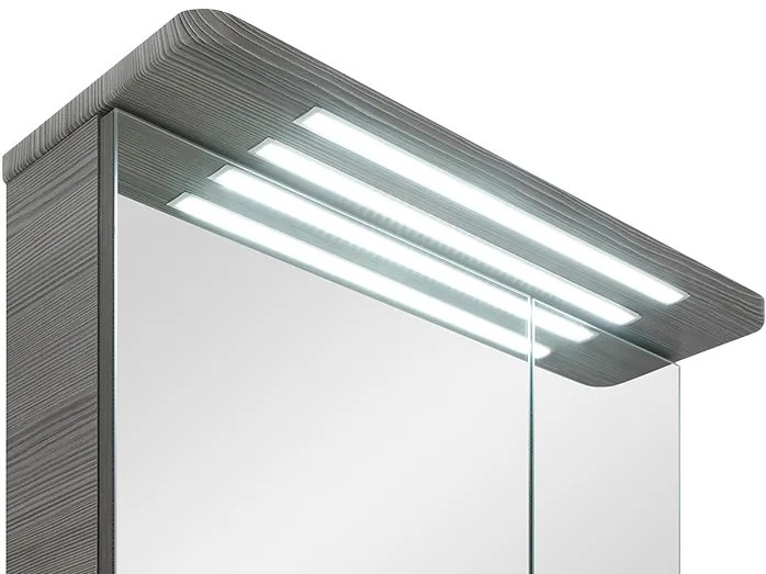 Comodo Zrcadlová skříňka závěsná s LED osvětlením Gary G 80 ZS