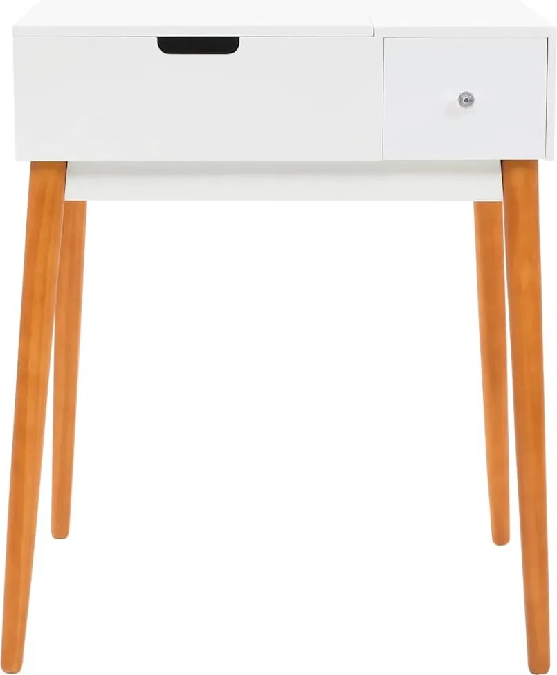 Toaletní stolek se zrcadlem MDF 60 x 50 x 86 cm 245752