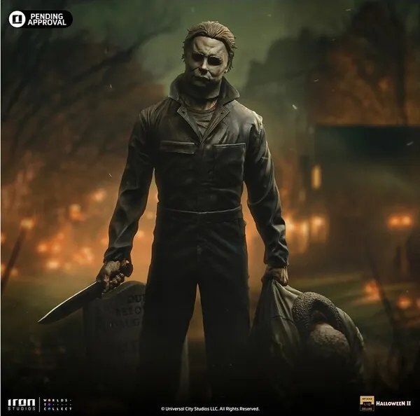 Soška IRON STUDIOS Halloween - Michael Myers 21 cm