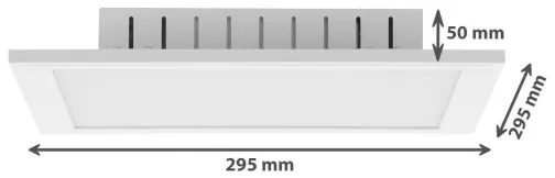 Brilo - LED RGB Stmívatelné stropní svítidlo COLOUR LED/15W/230V 3000-6500K + DO