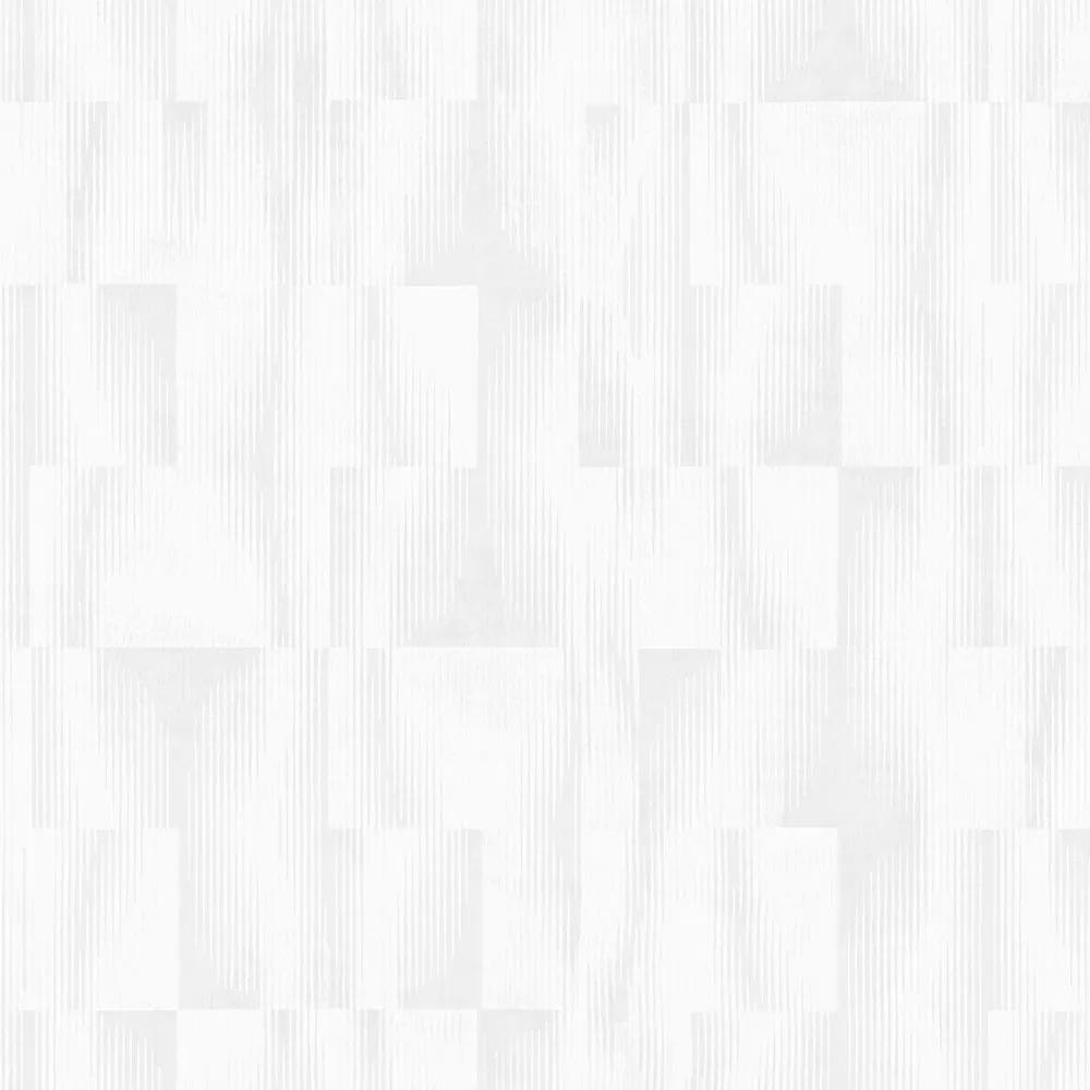 Luxusní  bílá geometrická vliesová tapeta na zeď, Z34941, Elie Saab 2