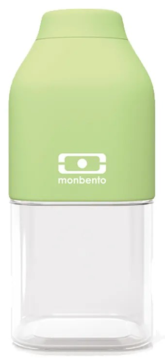 Láhev na vodu MonBento Positive S Apple | světle zelená