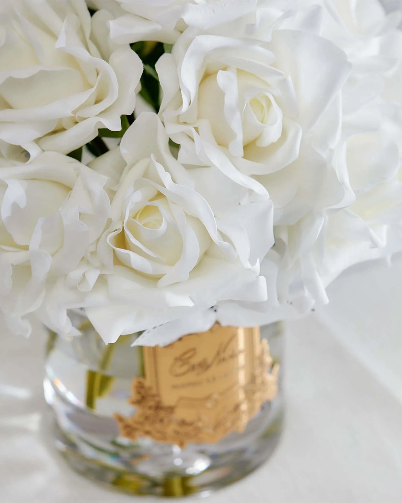 Côte Noire Luxury Grand Bouquet kytice 13 parfémovaných růží Ivory White