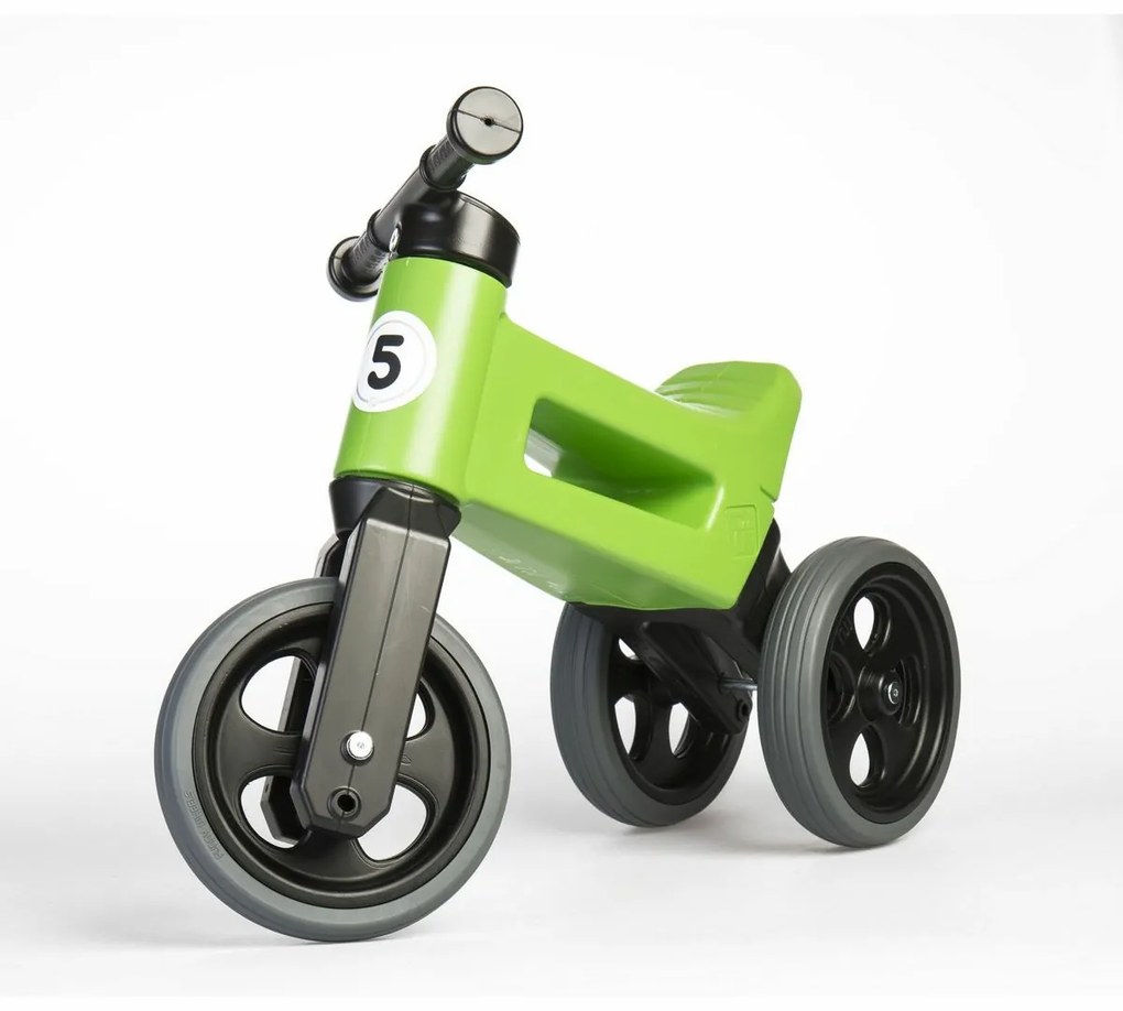 Teddies Odrážedlo Funny wheels Rider Sport 2v1, zelená